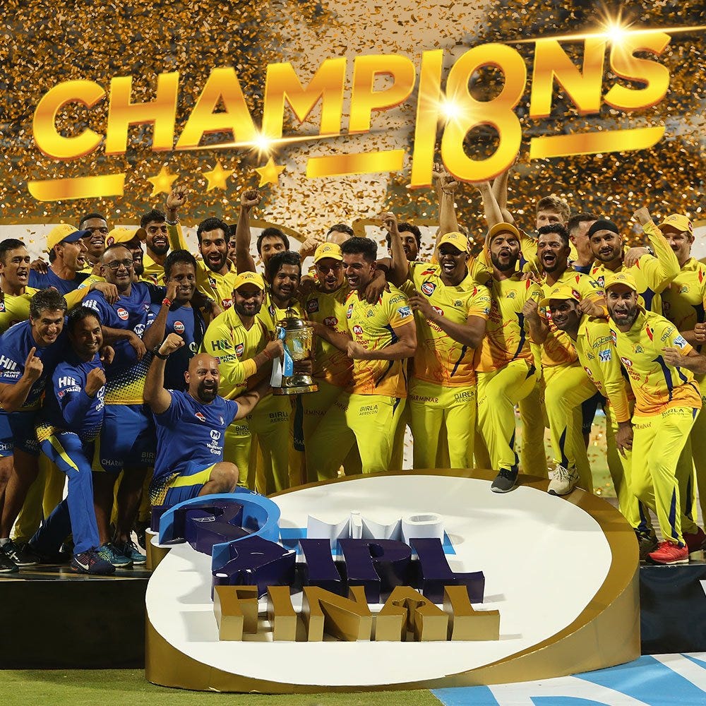 Age Is Just A Number”:-CSK TEAM | by Saurav Saha | Medium