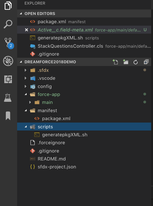 Auto Generate package.xml For Salesforce Application Development & Deployment | by Mohith ...