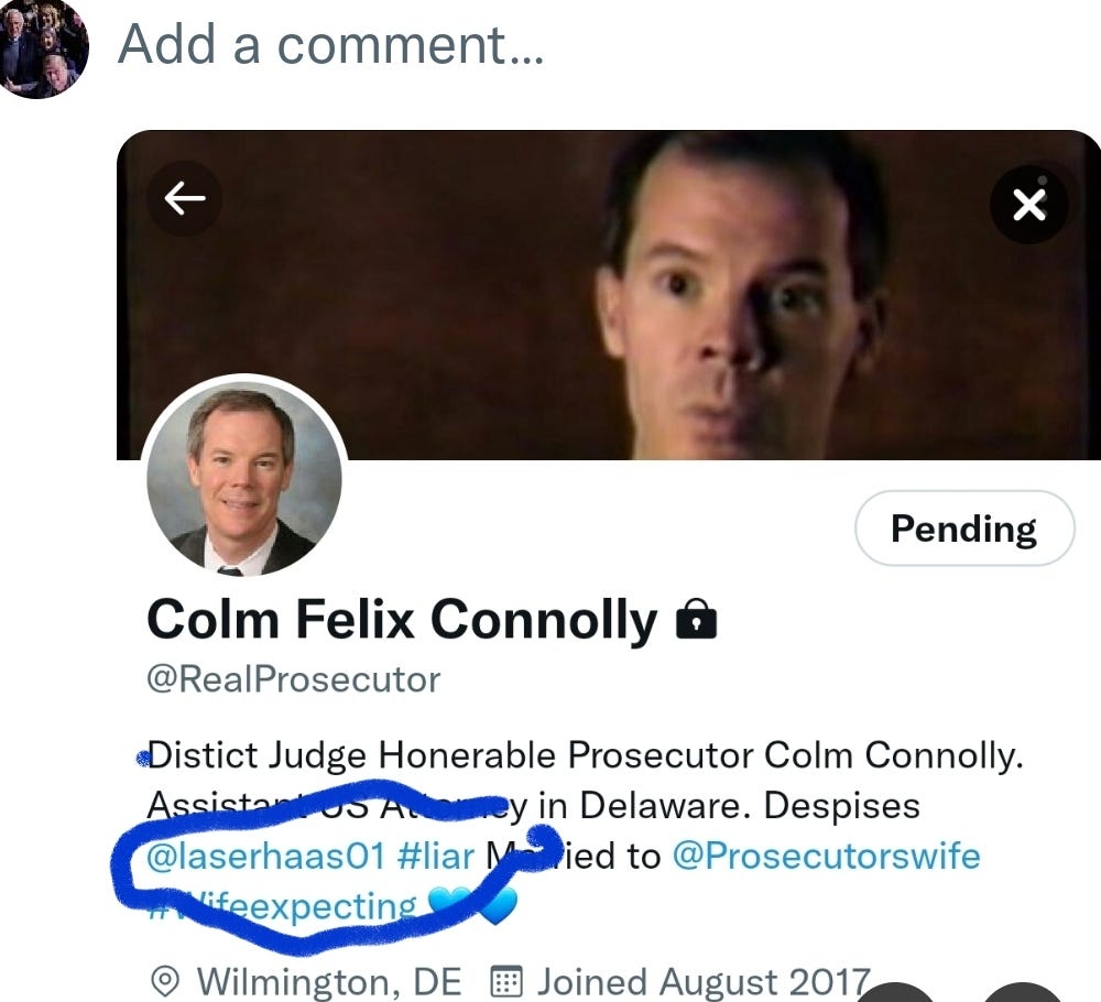 Impeaching crony corrupt DE Judge Colm F’n Connolly | by Laser Haas ...