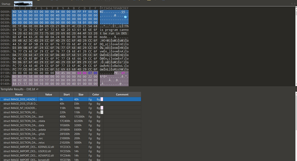 A brief introduction to PE format | by Ax1al | Ax1al | Medium