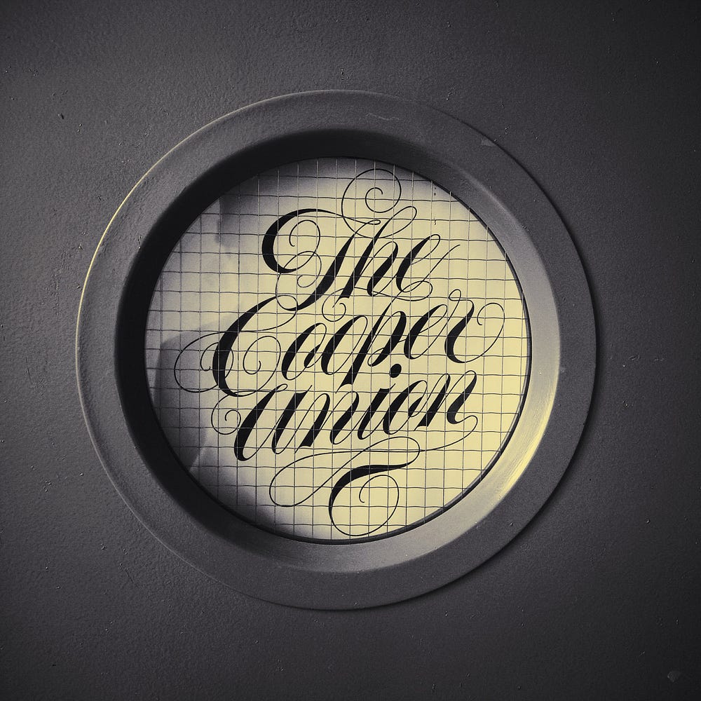 Learning & Drawing Type@Cooper. I have received numerous emails… | by ...