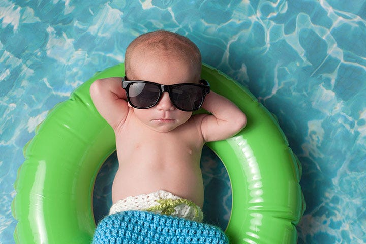 Baby’s future practically guaranteed after being born into ridiculously ...