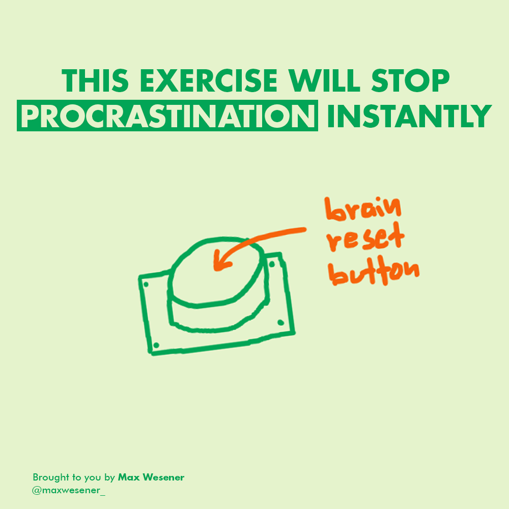 This Exercise Will Stop Your Procrastination Instantly | by Max Wesener ...