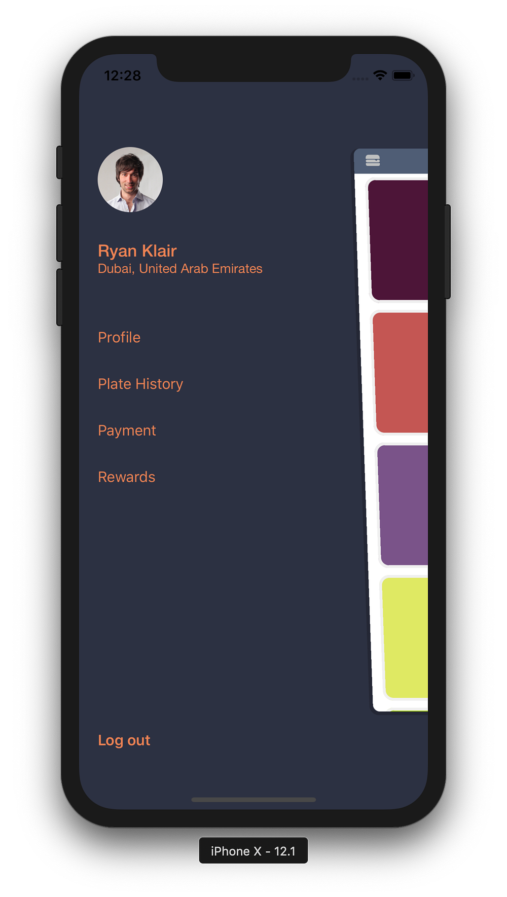 ReactNative — Drawer Menu in Dimension | by Alex Melnyk | LITSLINK | Medium