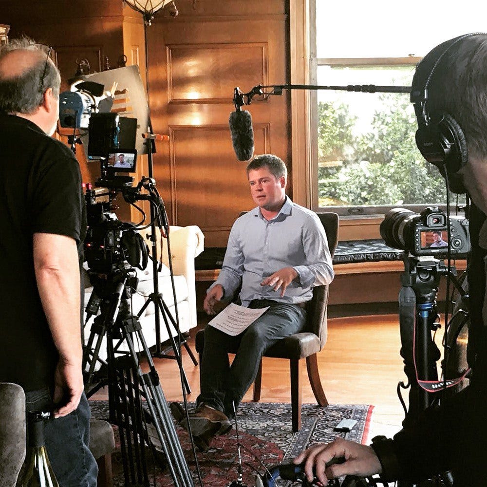 Check out Vaultbank President & CTO Austin Trombley getting interviewed ...
