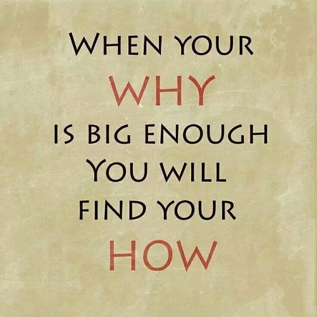WHAT’S YOUR WHY?. A question I ask my mentor, what really… | by Mugisha ...