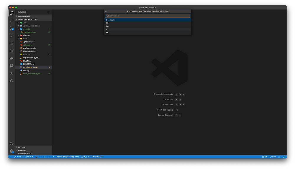 Deploying Dockerized Python Versions Inside Vs Code By Drew Ipson Medium