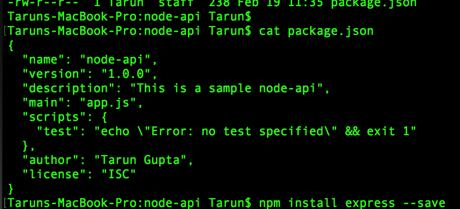 Structuring a NodeJS API in an efficient way | by Tarun Gupta | The Startup | Medium