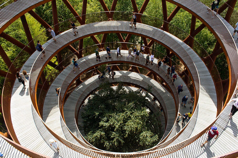 Forest Tower In Camp Adventure, Denmark | by Minimize and Travel | Medium