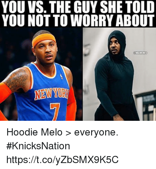 Our Lord & Savior Hoodie Melo. Want to see Carmelo Anthony wear a… | by ...