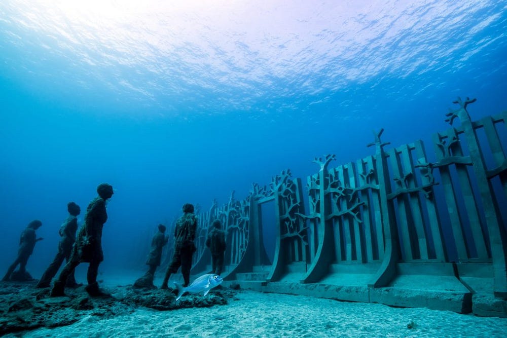 Museo Atlántico is Europe’s First Underwater Contemporary Art Museum ...