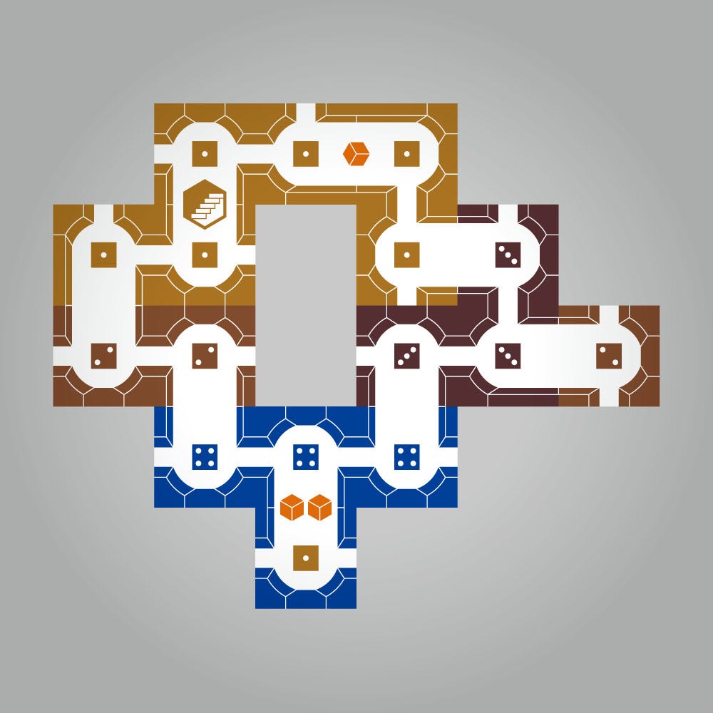 Introducing 05 “Domino Room”.. In the advanced rule “Loop”, players ...