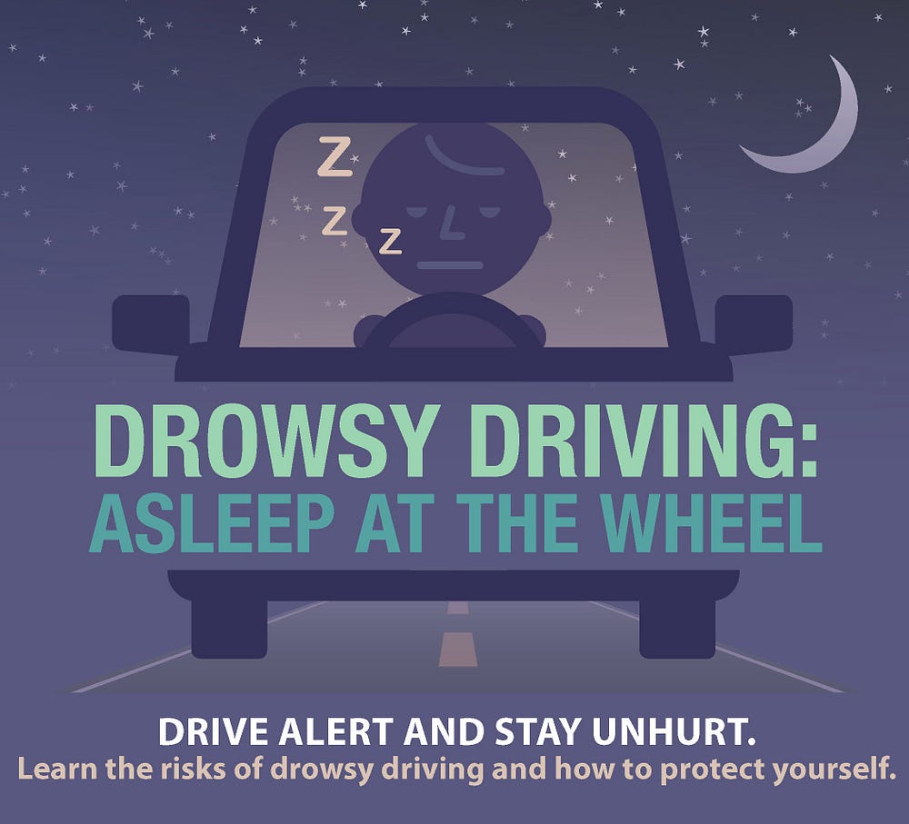 Drowsy Driving — Steer Clear of this Growing Danger | by marciasimon ...