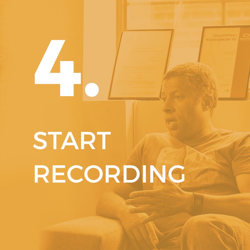 STEPS TO START TAKING VIDEOS. When thinking about making a video you ...