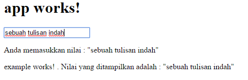 Angular 4 : Input & Passing Variable Antar Komponen | by Dhanar J Kusuma | Belajar Angular 4 ...