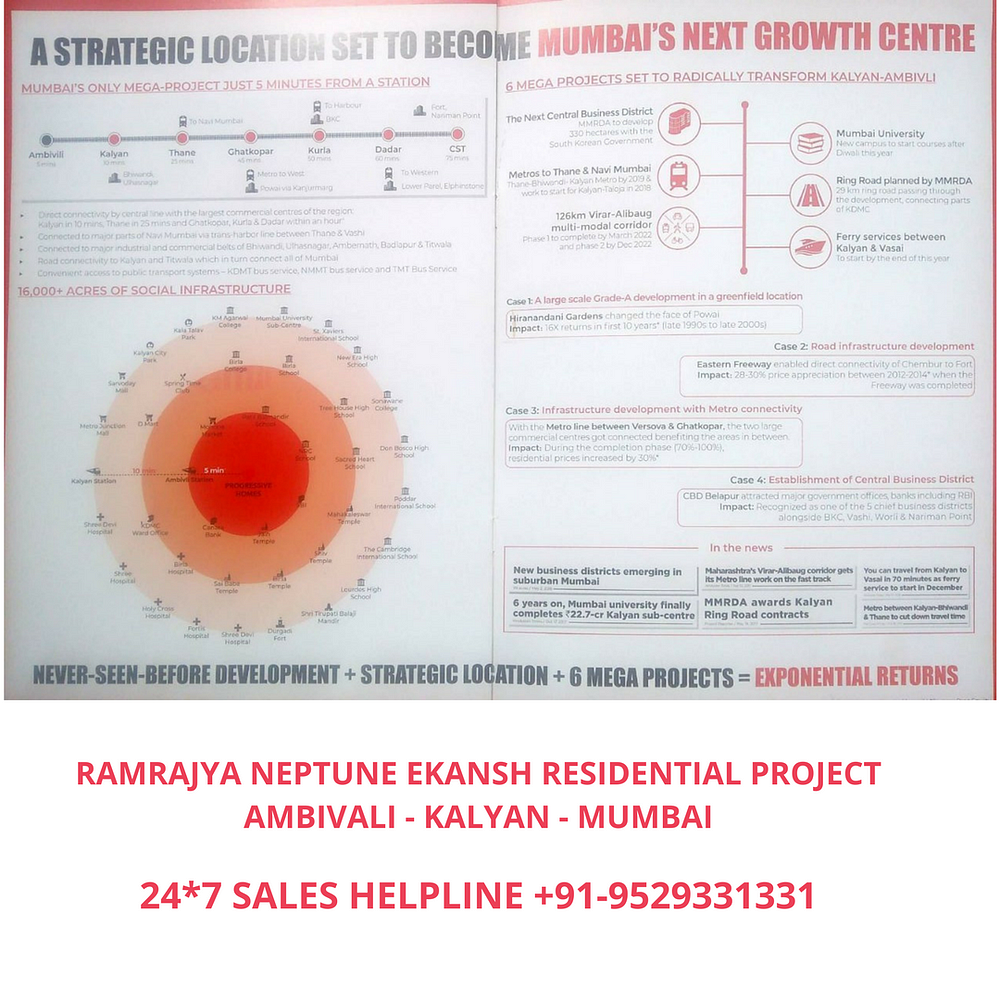Neptune Ramrajya — Neptune Ekansh in Ambivali Mumbai — Residential ...