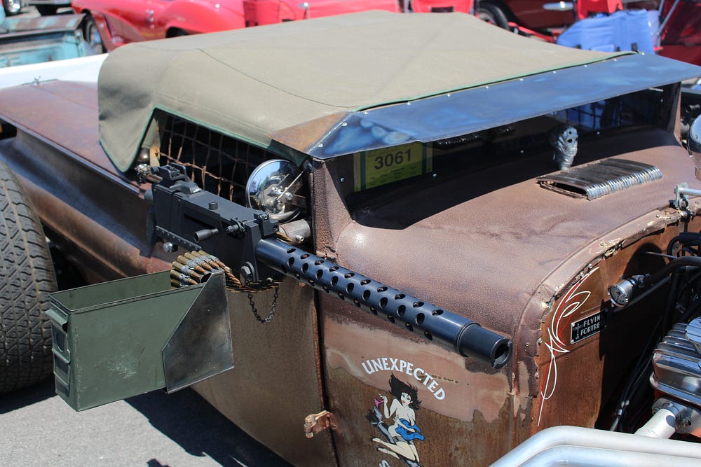 An ‘Unexpected Surprise’: A Rat Rod with Gunpower | by Sam Maven ...