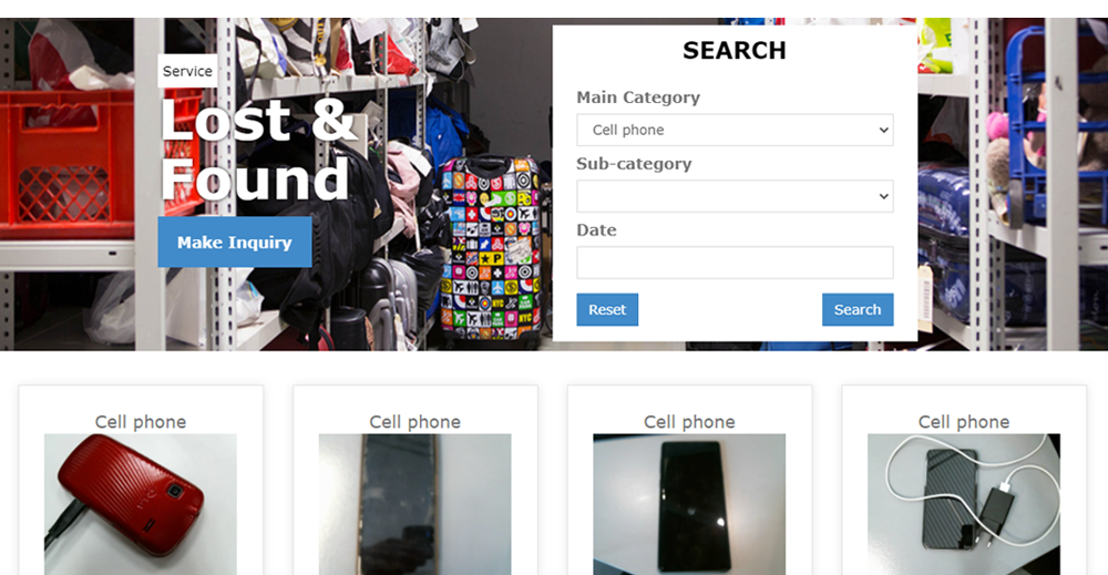 Customer Self Service — Display Images of Found Items Online | by Lost ...