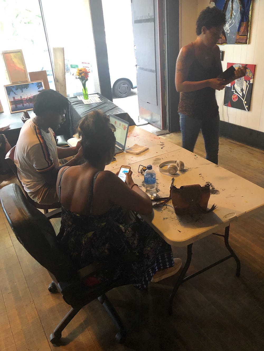 “Its Performance Art”. How a pop-up art gallery became a day… | by Akil ...