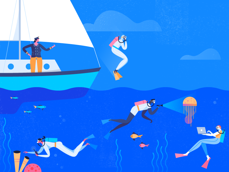 Eye-catching illustrations #5. picked by Uzers | by Pola Leszczynska ...