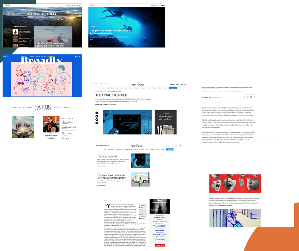 Editorial UI Design: Offway. The Fifth Week of Ironhack Challenge | by ...