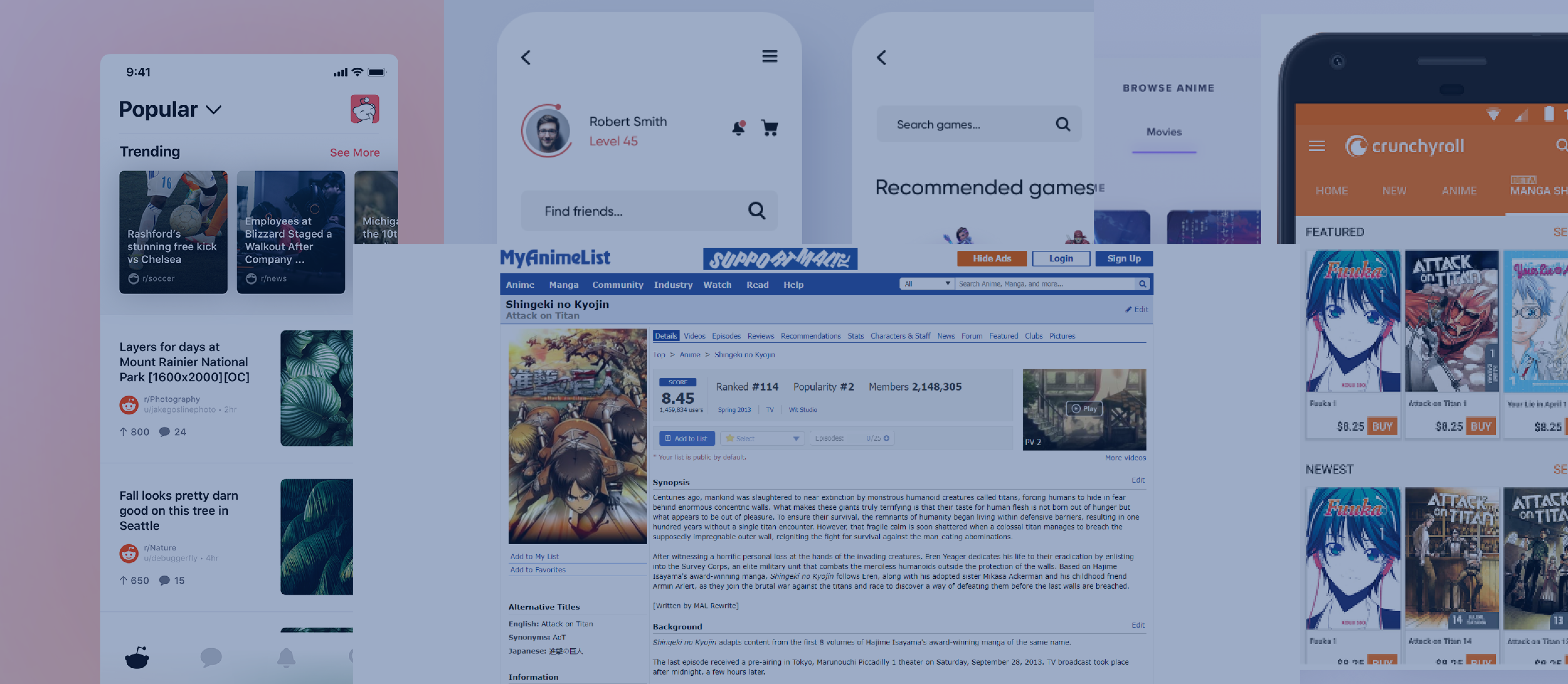 Anime Streaming and Community — A UX/UI Case Study | by Prasun Singh ...