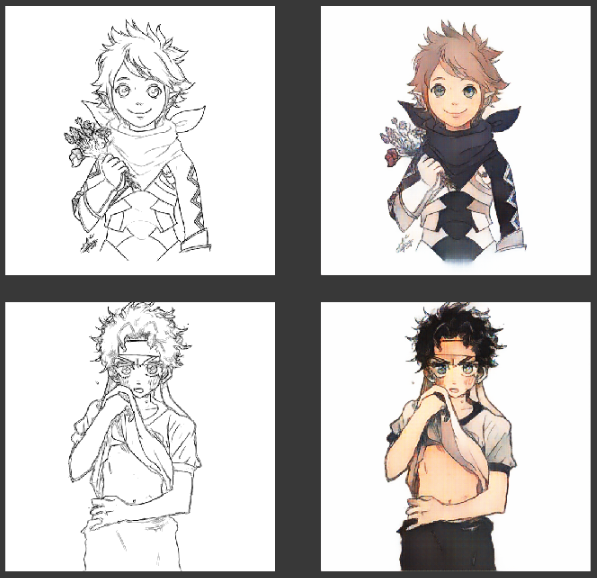 Sketch2Color anime translation using Generative Adversarial Networks ...