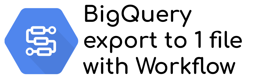 Get a single one CSV file with BigQuery export | by guillaume blaquiere | Google Cloud ...