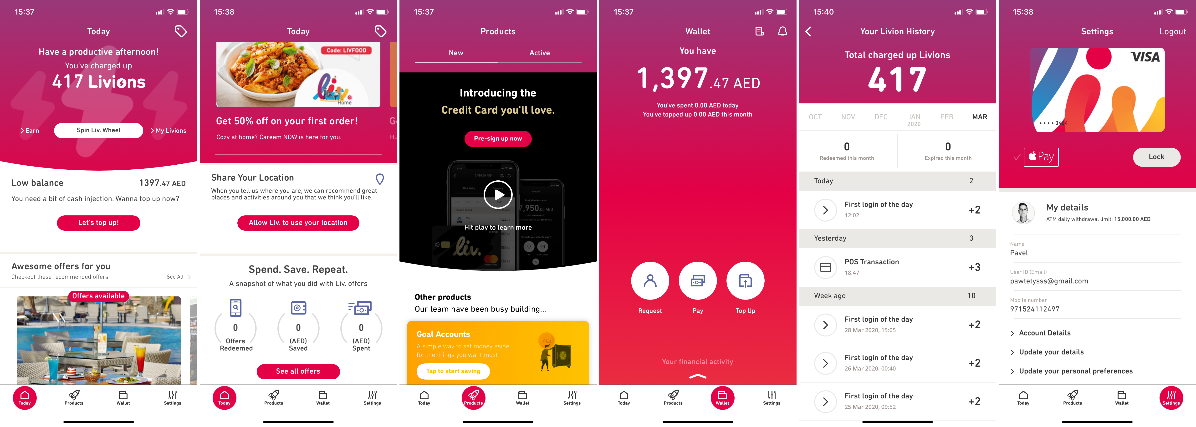 LIV App revamp. Background | by Pavel Kononenko | Medium