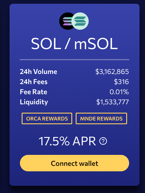 How to use mSOL in Solana DeFi liquidity pools