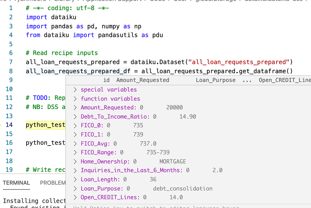 Integrating Dataiku and Visual Studio Code for Python Development
