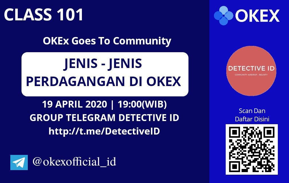 AMA RECAP #DetectiveIDOKEx: AMA DetectiveID bersama OKEx dengan mimin Rendra | by Detective ID ...
