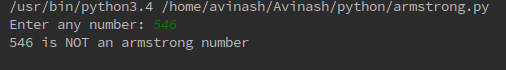 Python Program to check Armstrong number or not | by Avinash Nethala | programminginpython.com ...
