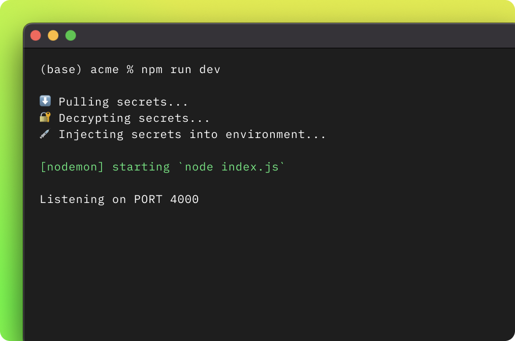 Stop Using Env Files In Nodejs Like Many Full Stack Developers I By Tony Medium