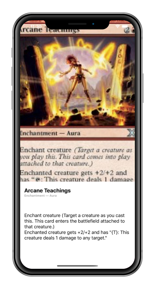 MTG Deck Viewer iOS App. A deck viewer in iOS, making use of the… | by ...