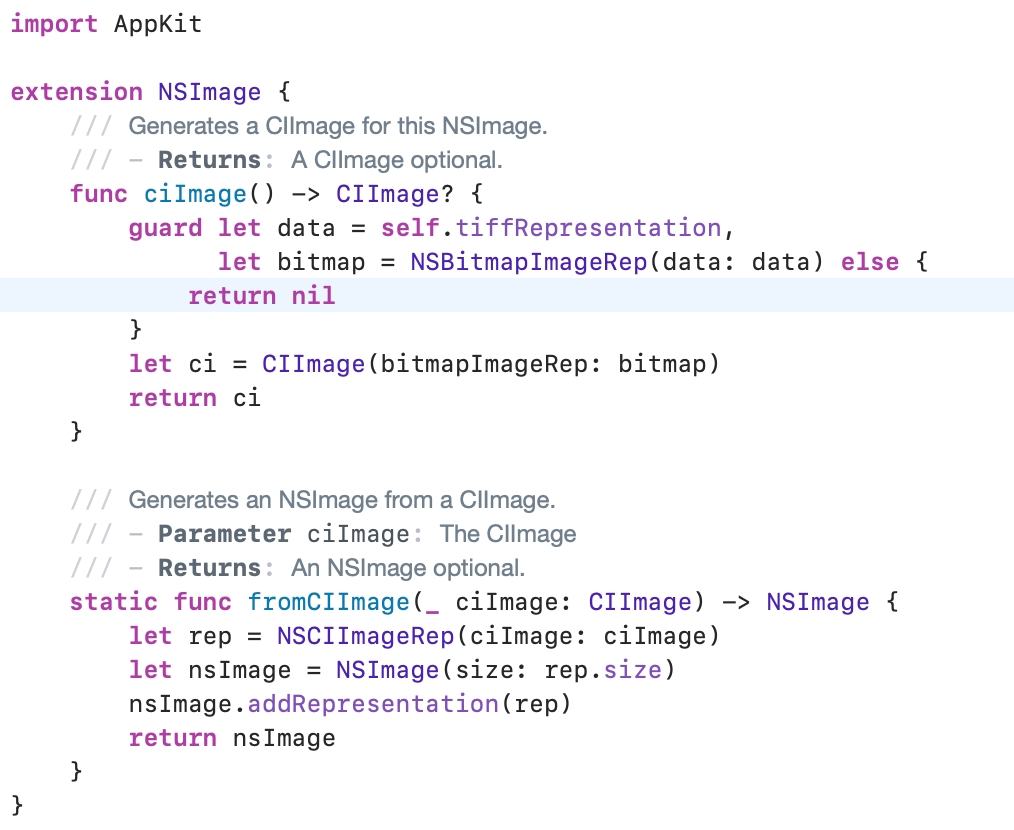Convert between NSImage and CIImage in Swift | by Gary Bartos | Medium
