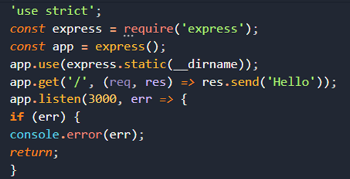 Getting Started with ExpressJs. In this chapter, let's dive into basic ...