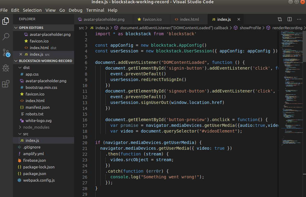 Build a privacy respecting video application in Blockstack-A-Z ultimate ...