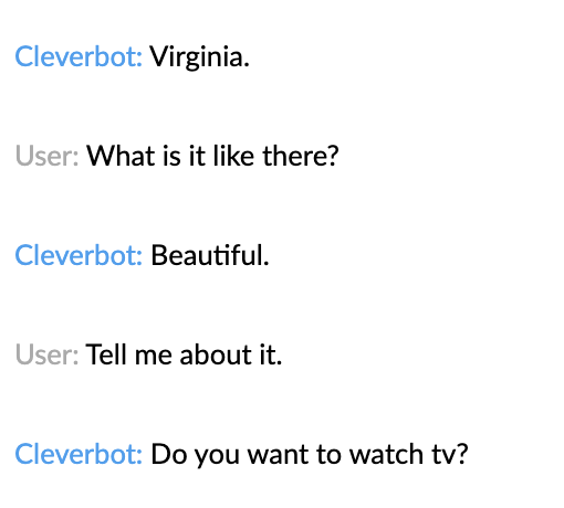 Everyday UI- Analysis of Cleverbot | by Travis Williams | Medium