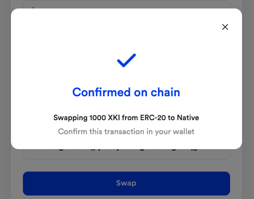 KiChain: How to use the Ki Bridge | by Tarek Awwad | Ki Foundation | Medium