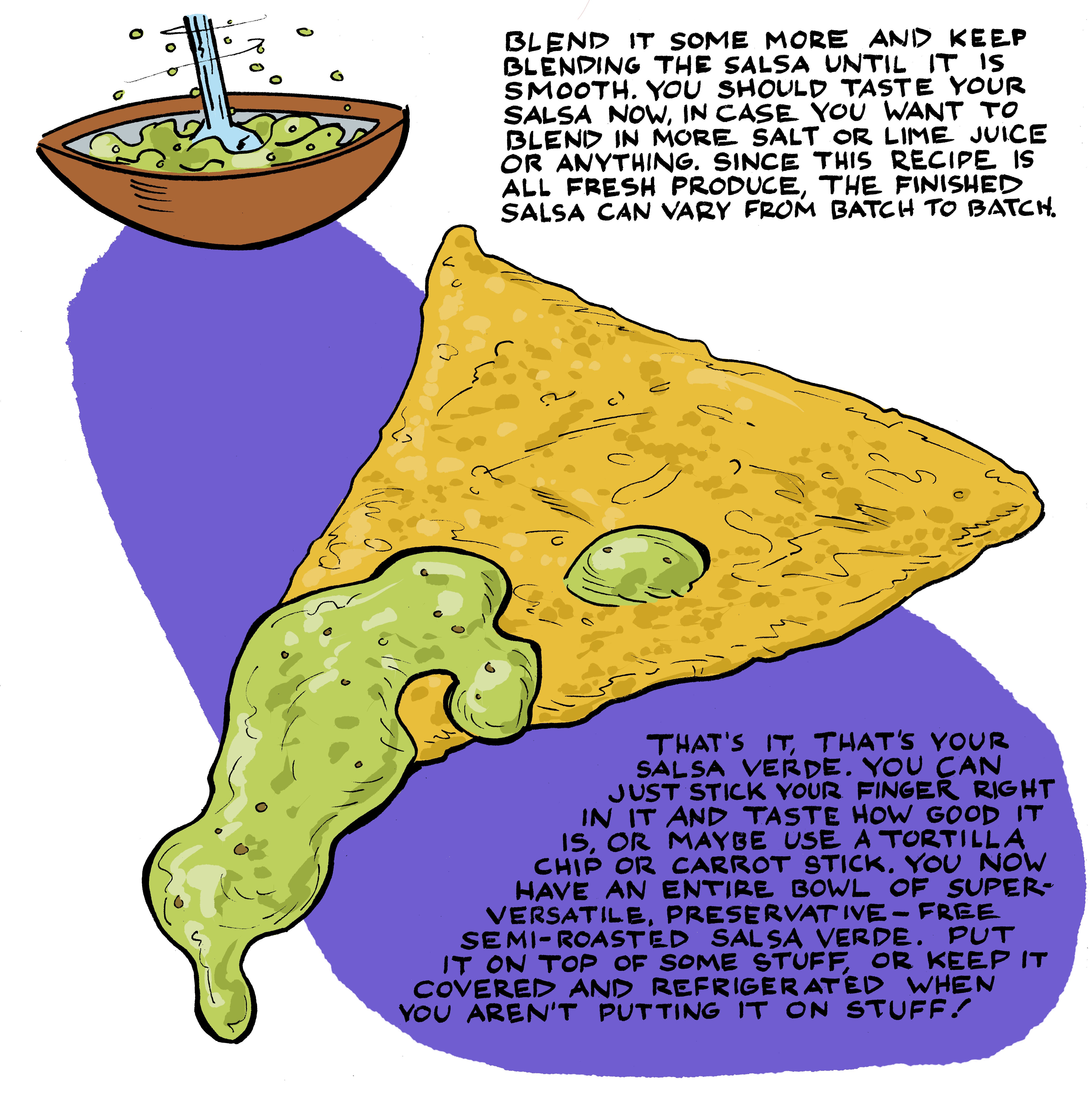 Salsa Verde: An Illustrated Recipe - Tenderly