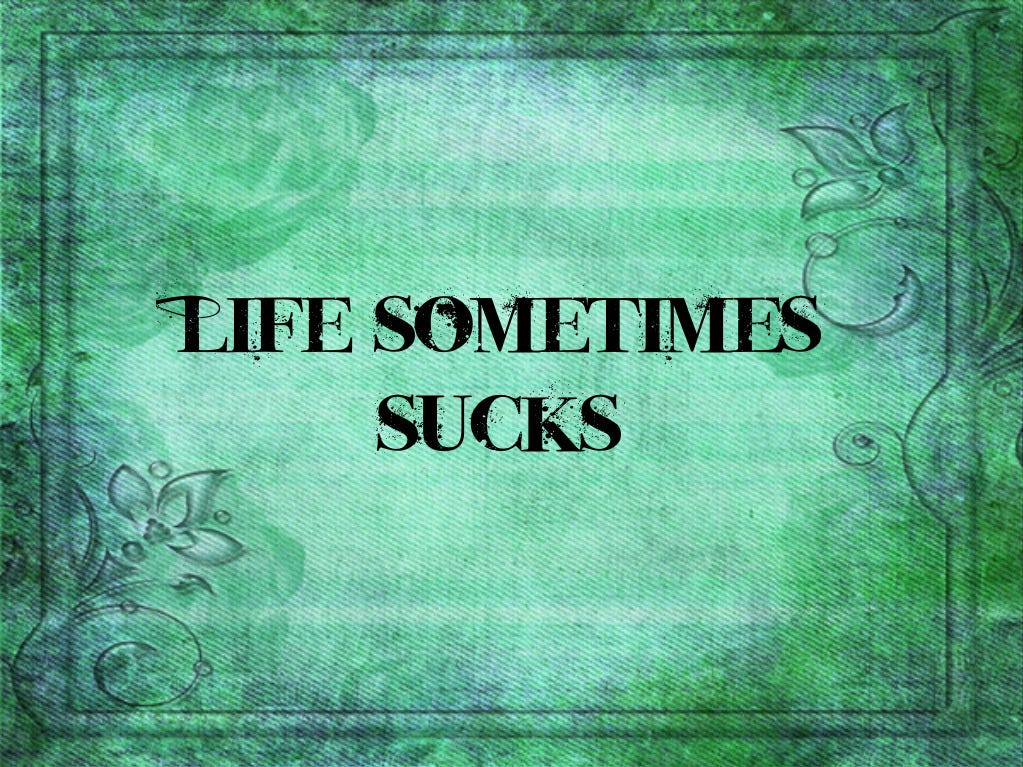 Life sometimes sucks four ways to embrace the suck and live a more ...