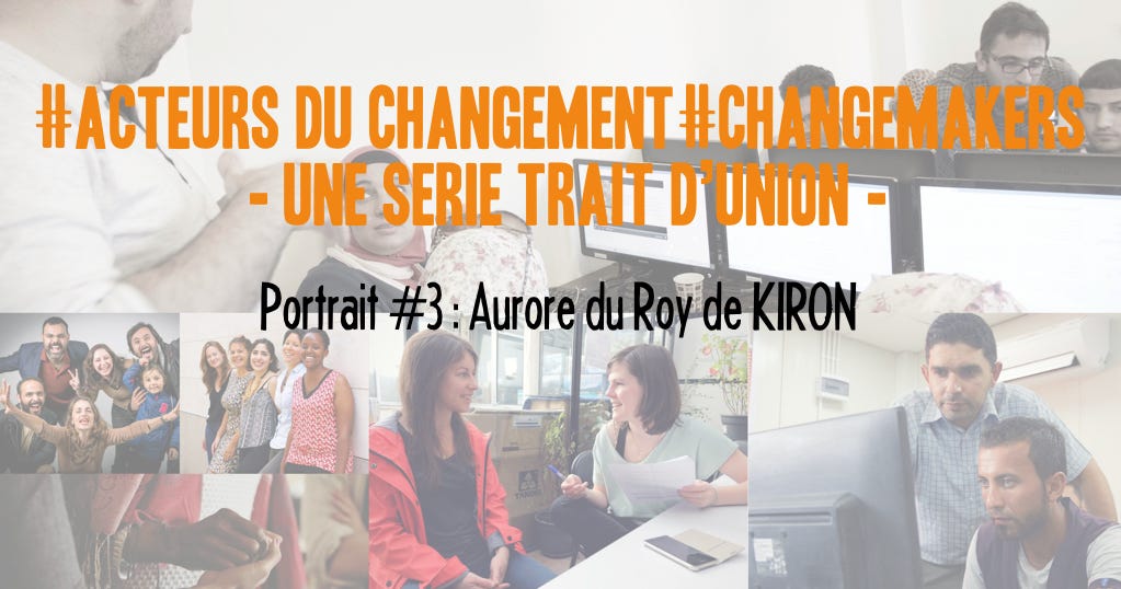 Aurore Du Roy de KIRON. “L’association Kiron a été créée pour… | by Tido — tell it differently ...