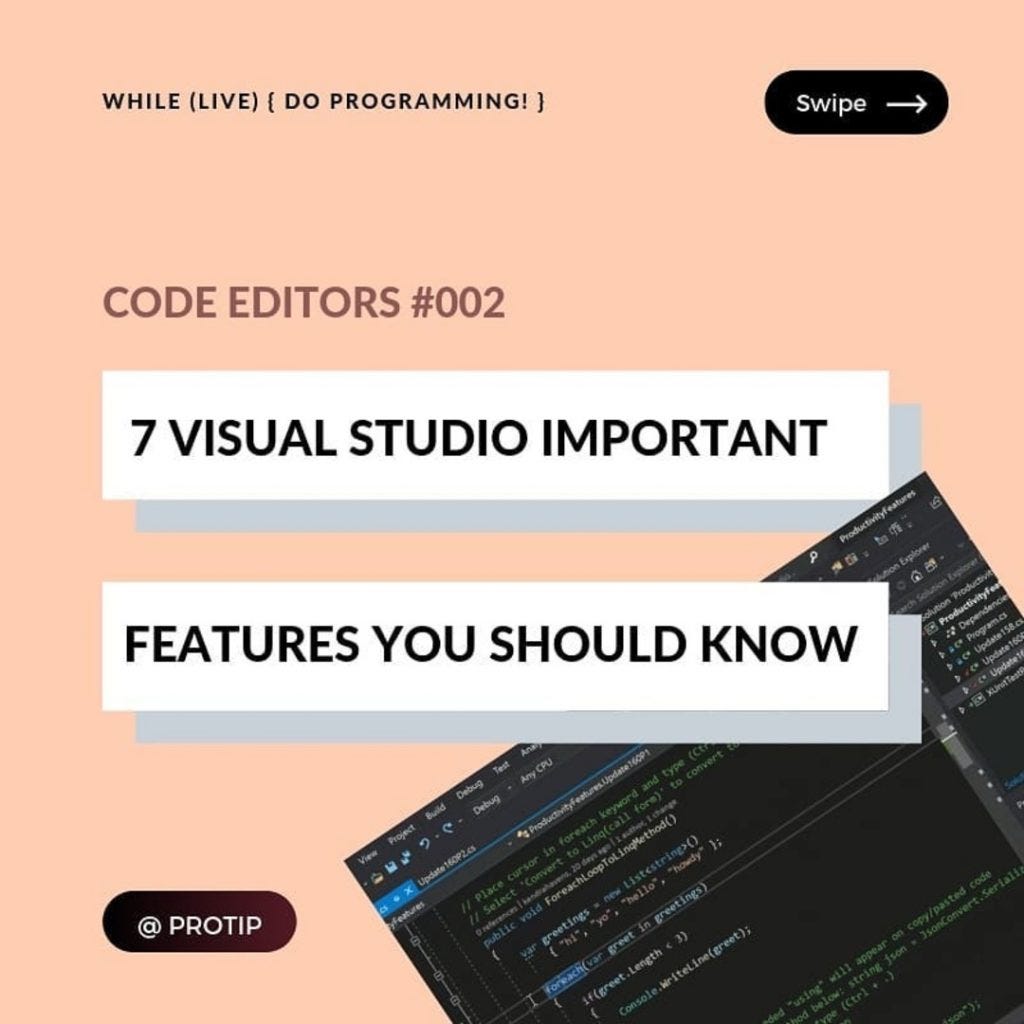 7 Visual Studio Features You Should Know | by Ruslan Galba ...