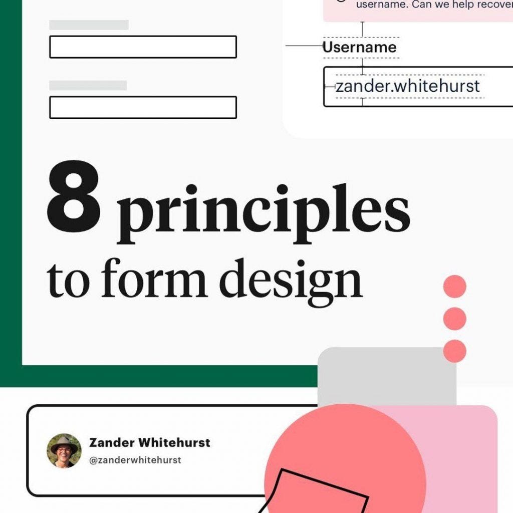 8 principles to form design ⁣. 📦 8 principles to form design ⁣ ⠀… | by ...