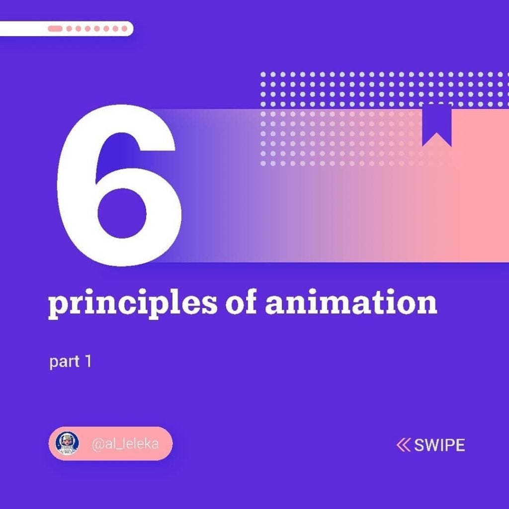 6 Principles of Animation. Part 1 | by Ruslan Galba | @hellotegra | Medium
