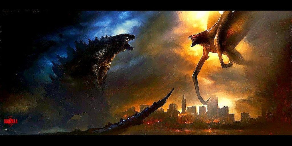 Godzilla Fire Muto