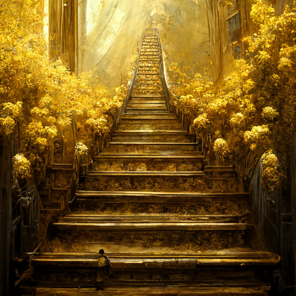 The Golden Stair - The Answer Is Love - Medium