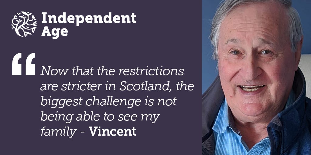 Life in lockdown — Vincent. Vincent, aged 72, lives in Coatbridge… | by ...