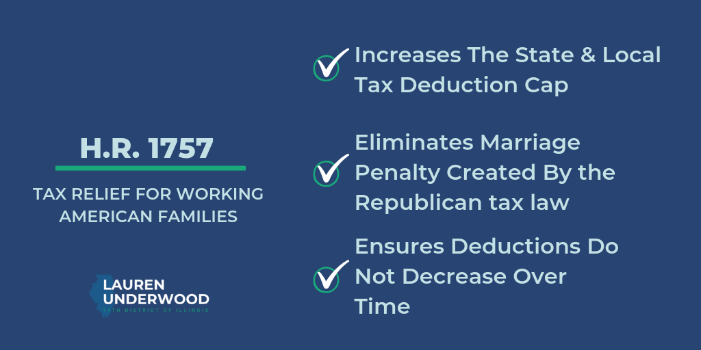 Tax Relief For Middle Class Families | by Rep. Lauren Underwood | Medium